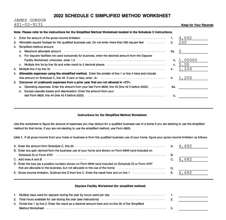Home Office Expenses - Simplified and Actual Expense Methods Tutorial ...